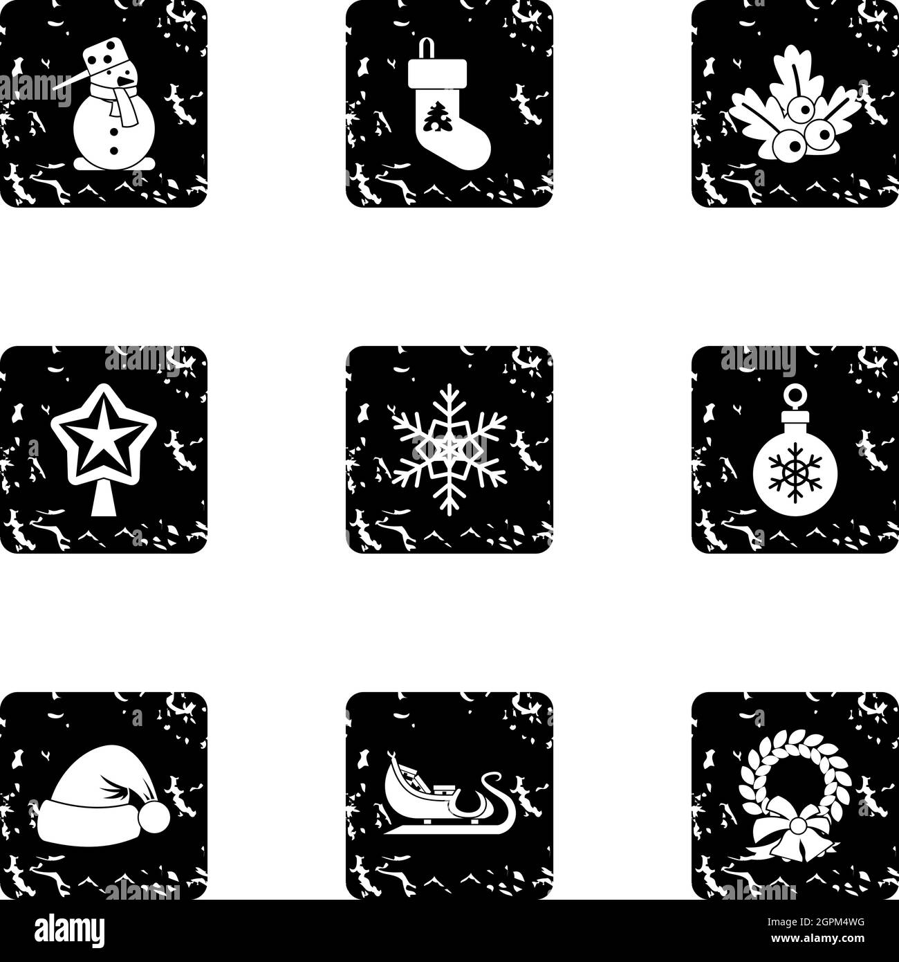 Winter holiday object Stock Vector Images - Alamy