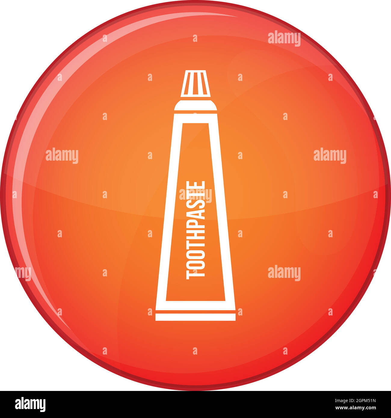 Toothpaste in tube icon, flat style Stock Vector Image & Art - Alamy