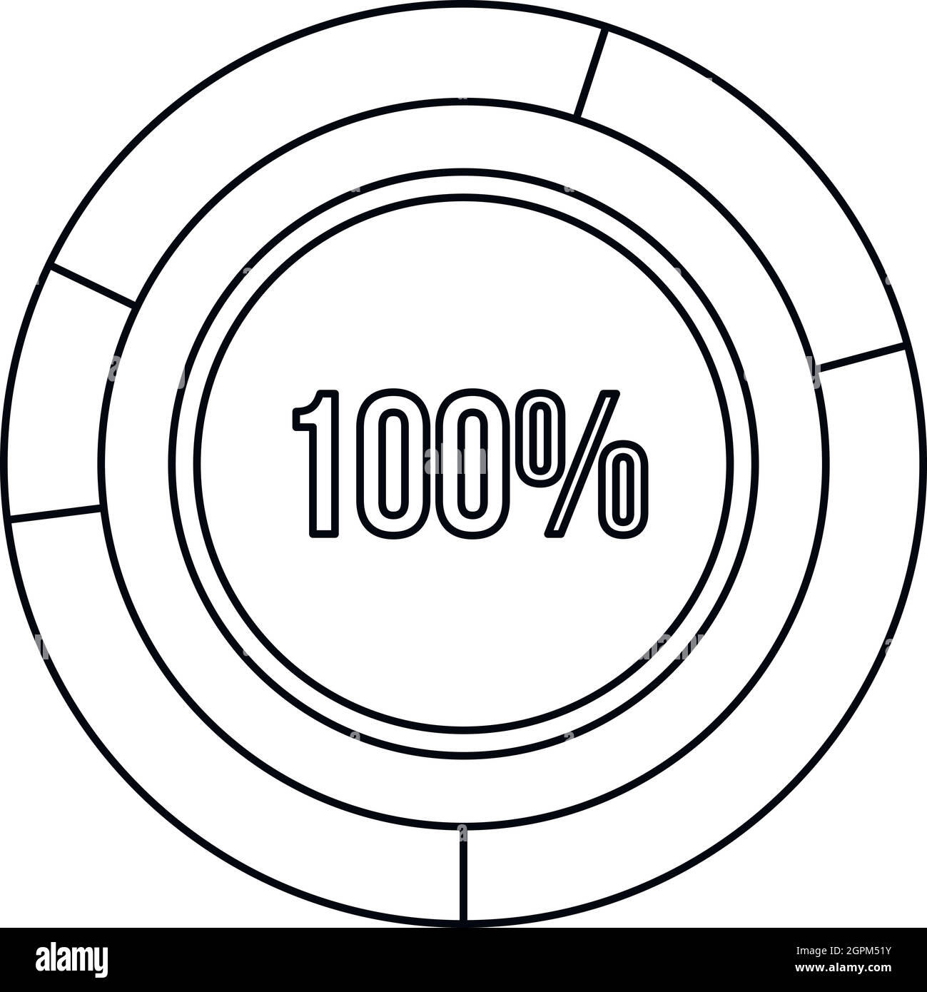 Circle diagram graph Stock Vector Images - Alamy