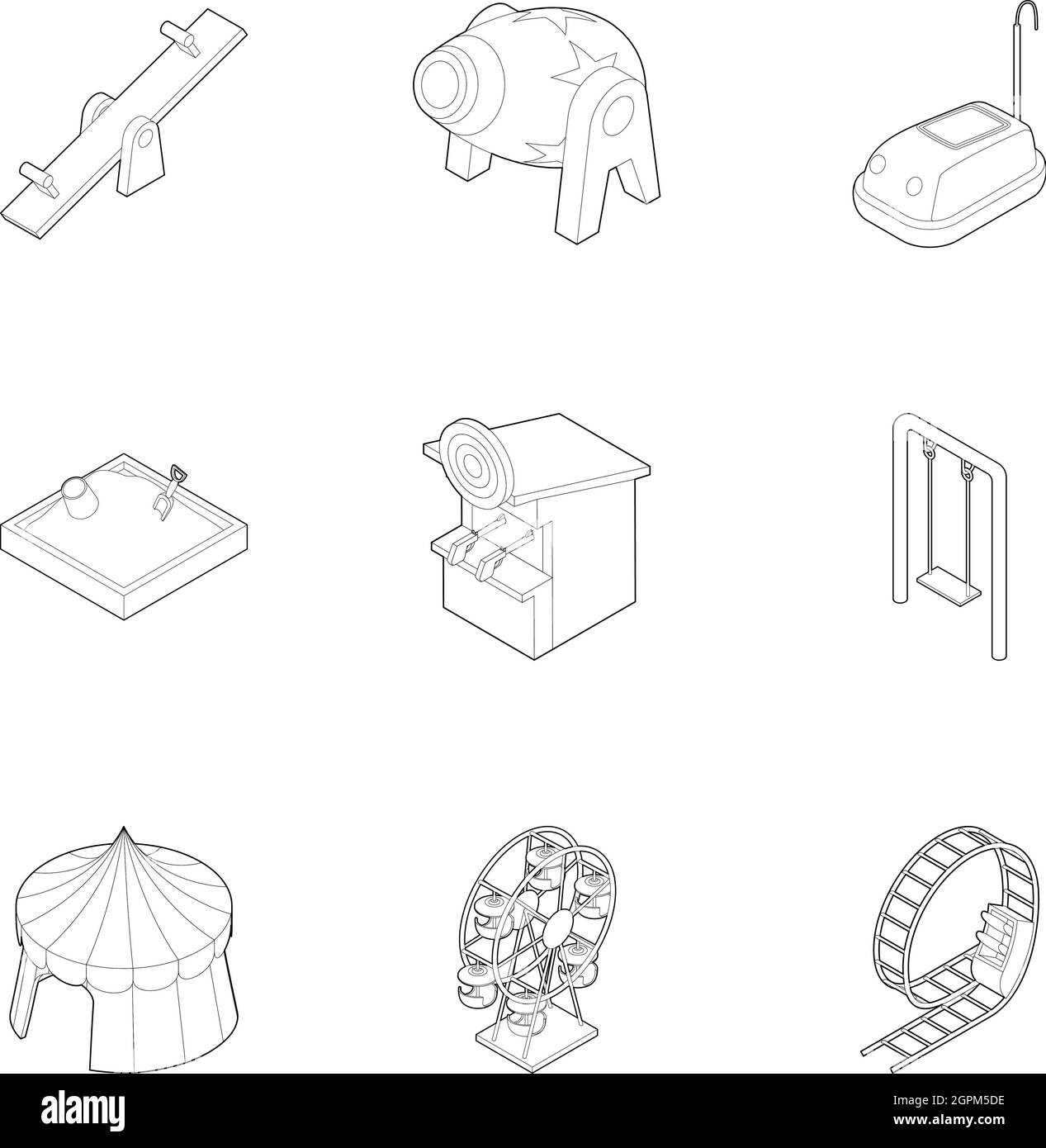 Children games icons set, outline style Stock Vector Image & Art - Alamy