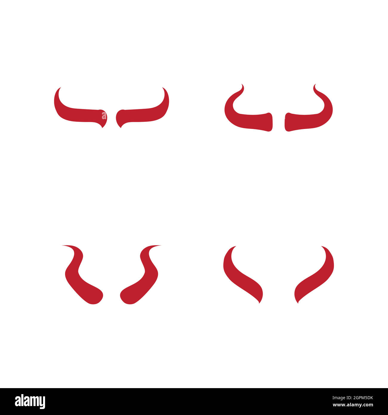 Devil horn Vector icon Stock Vector Image & Art - Alamy