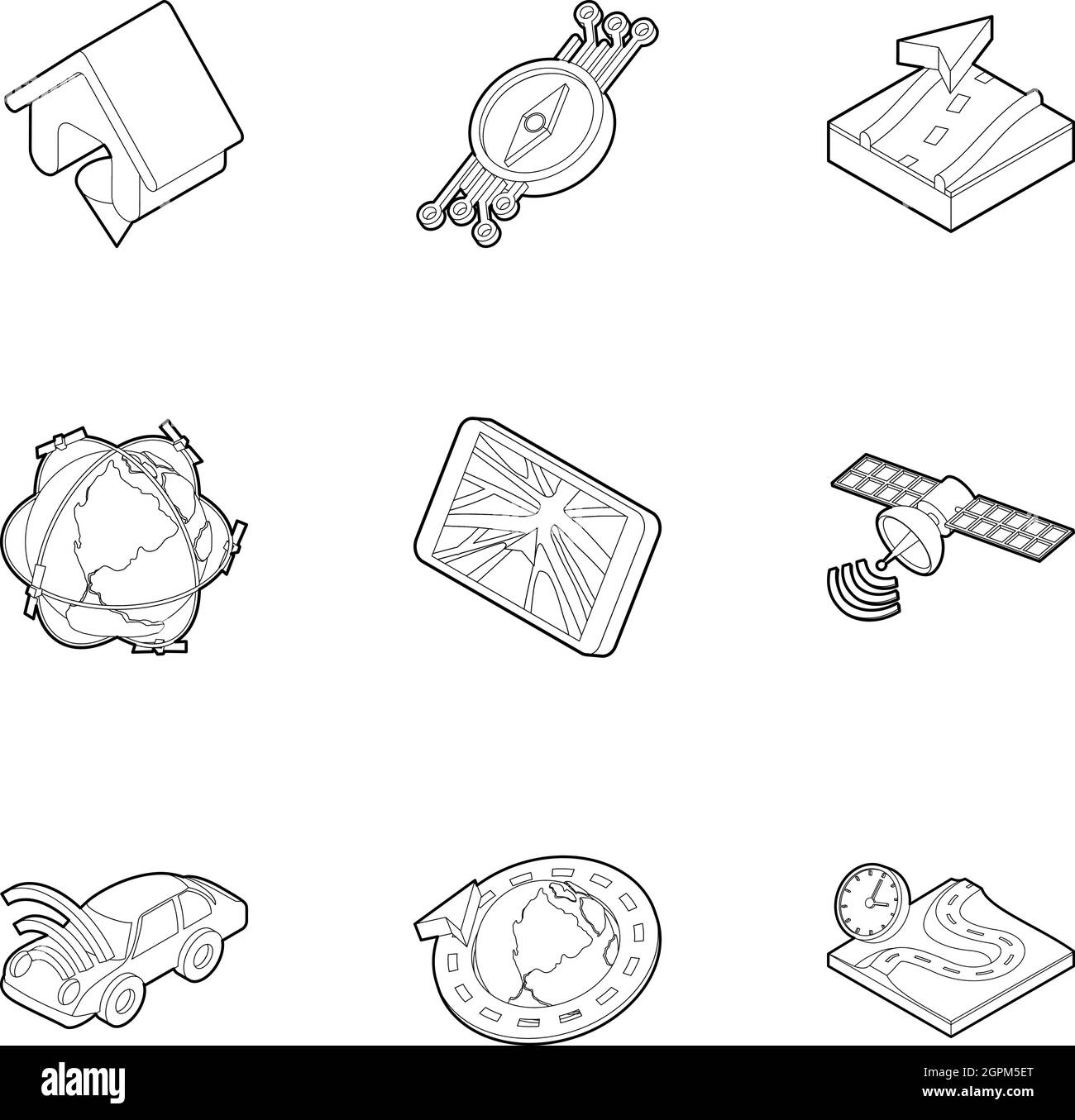 Location icons set, outline style Stock Vector Image & Art - Alamy Location icons set, outline style Stock Vector Image & Art - Alamy