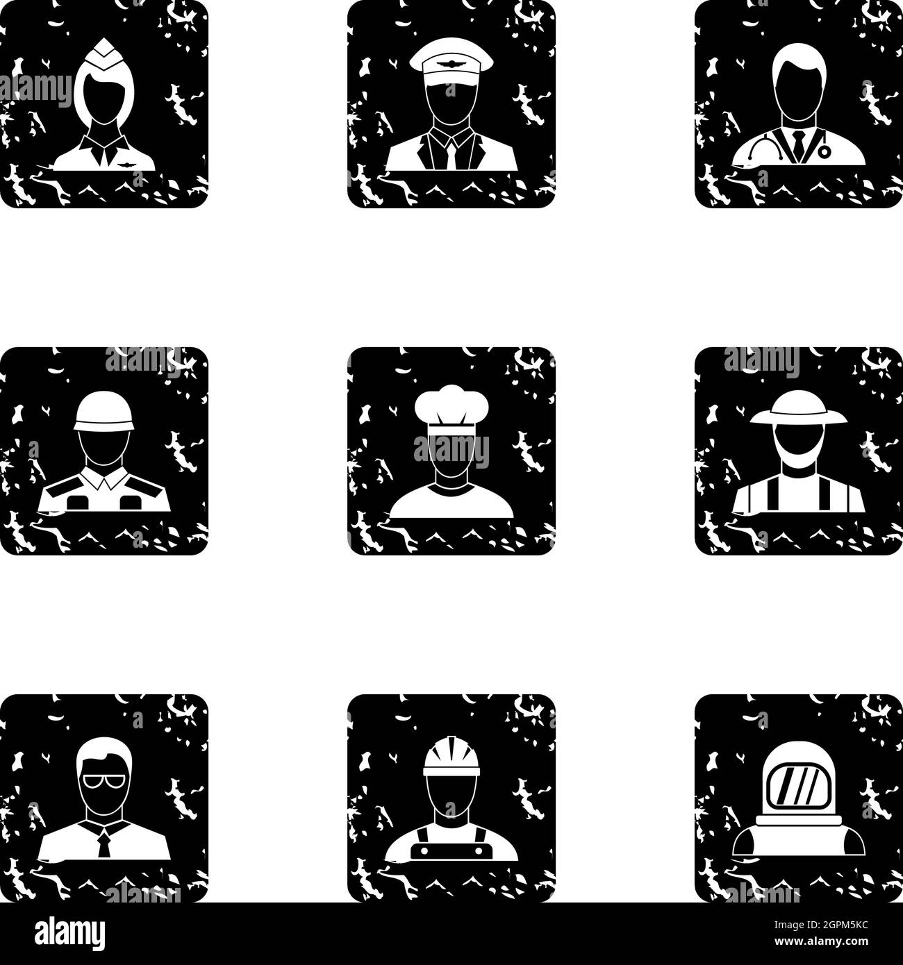 Activities vector icons Black and White Stock Photos & Images - Alamy