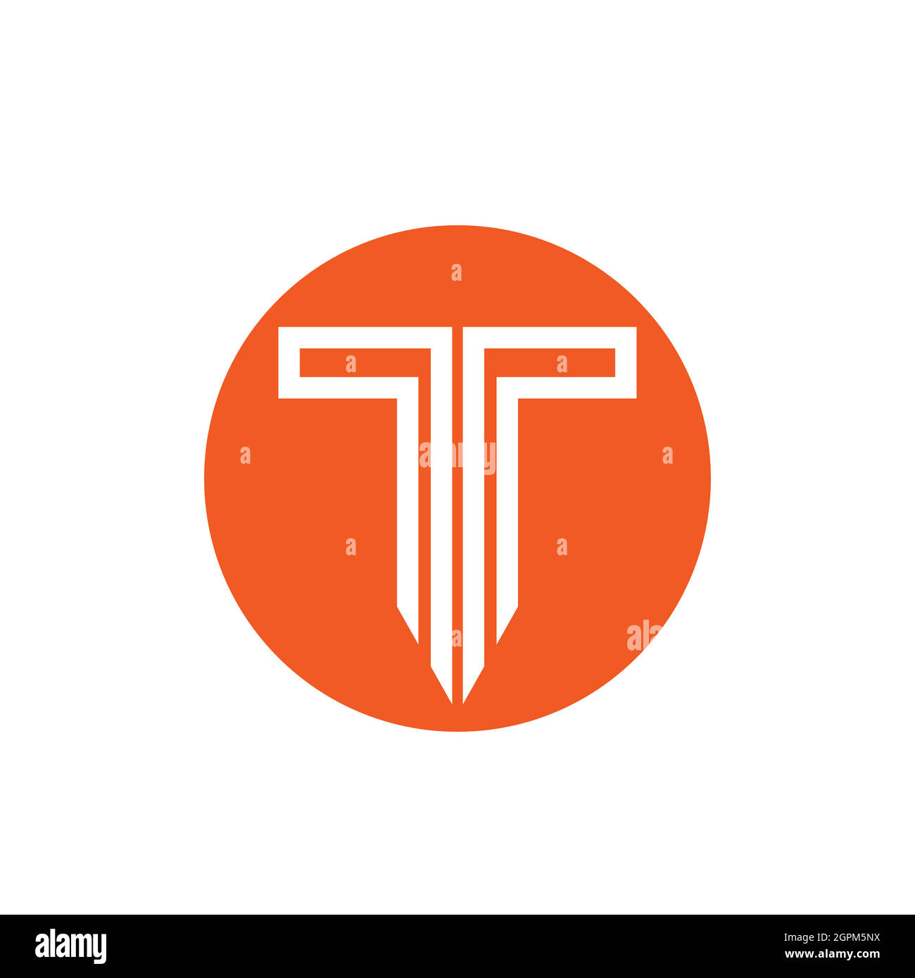 T logo and symbol vector Stock Vector Image & Art - Alamy