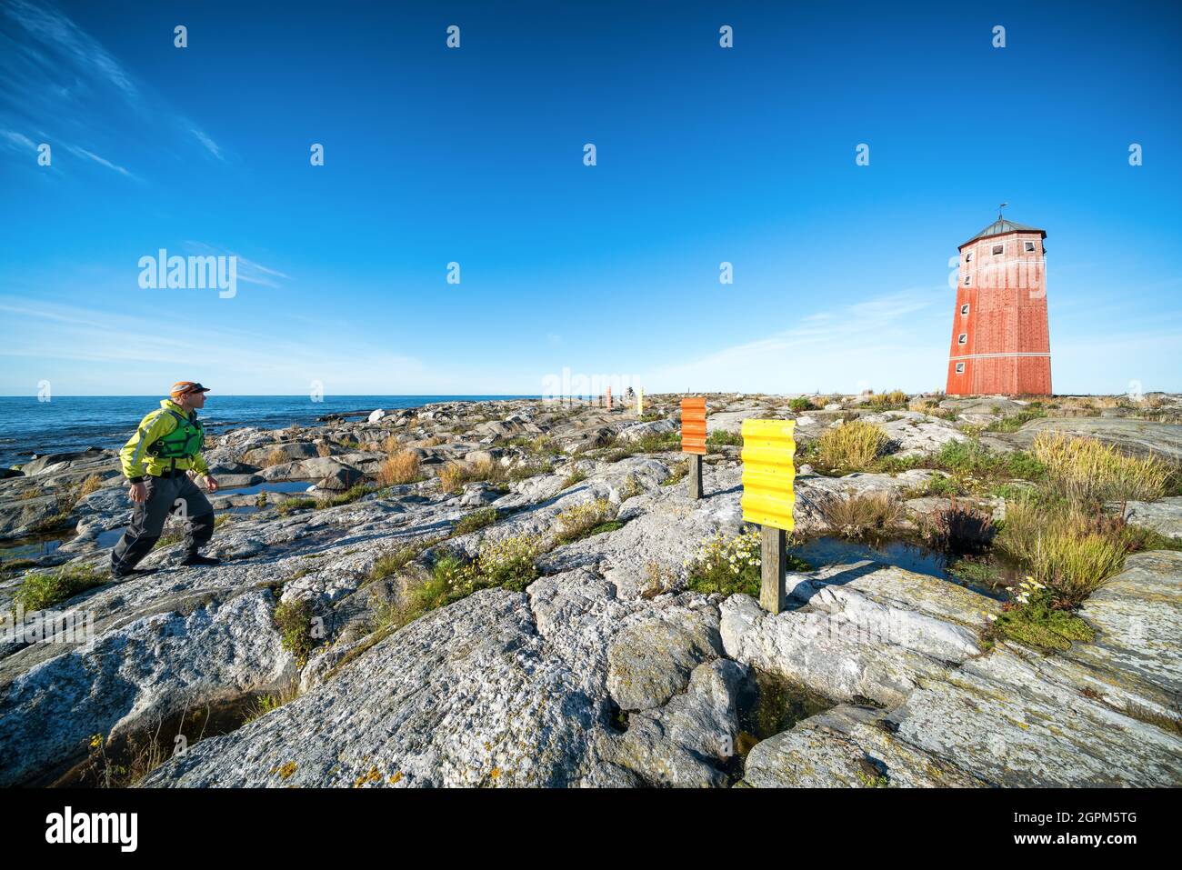 Wooden navigation beacon hi-res stock photography and images - Alamy