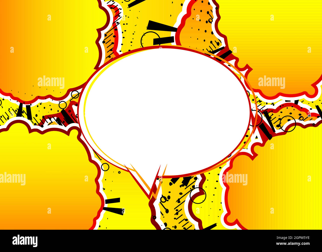 Abstract 90-s style comic book background Stock Vector Image & Art - Alamy