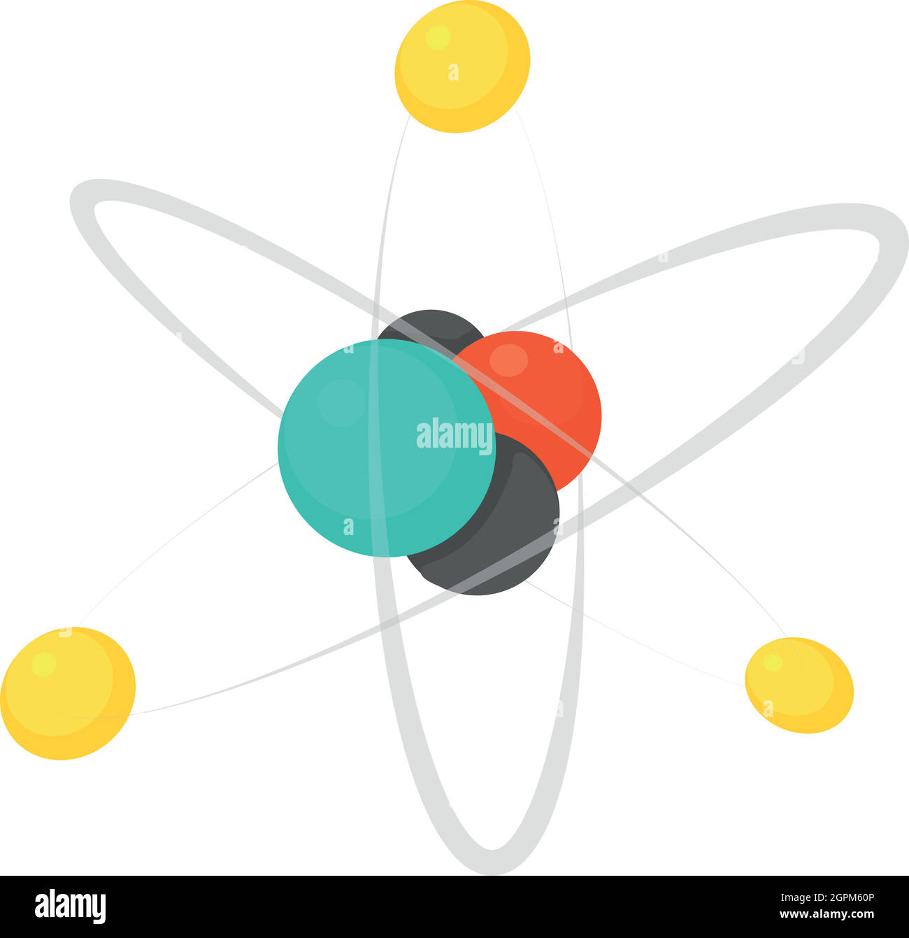 Molecule icon, cartoon style Stock Vector Image & Art - Alamy