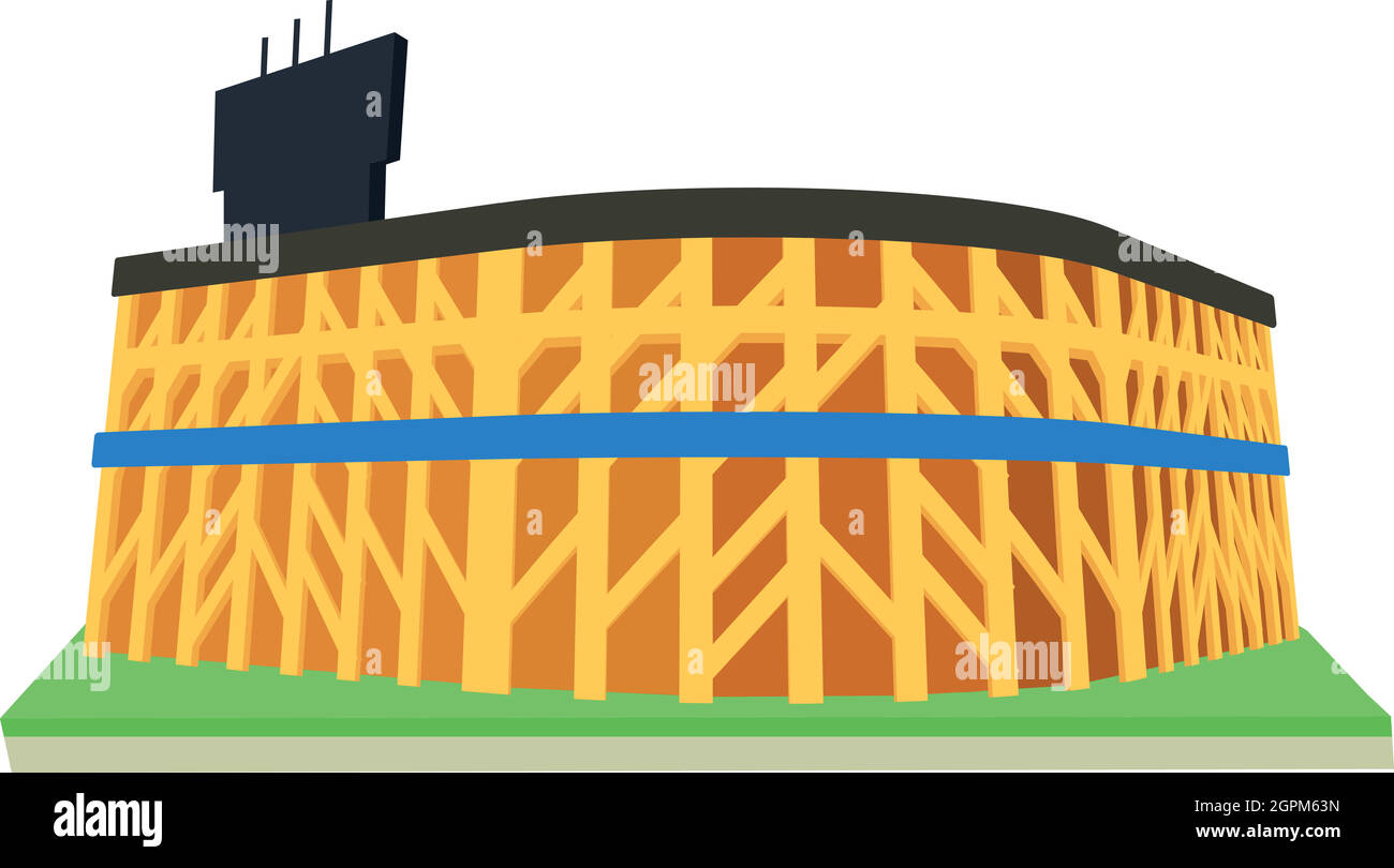 Sign logo stadium soccer Stock Vector Images - Alamy