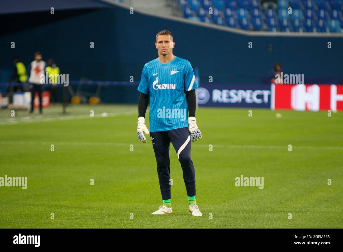 Saint Petersburg, Russia - 25 September 2021: Football, UEFA Champions ...