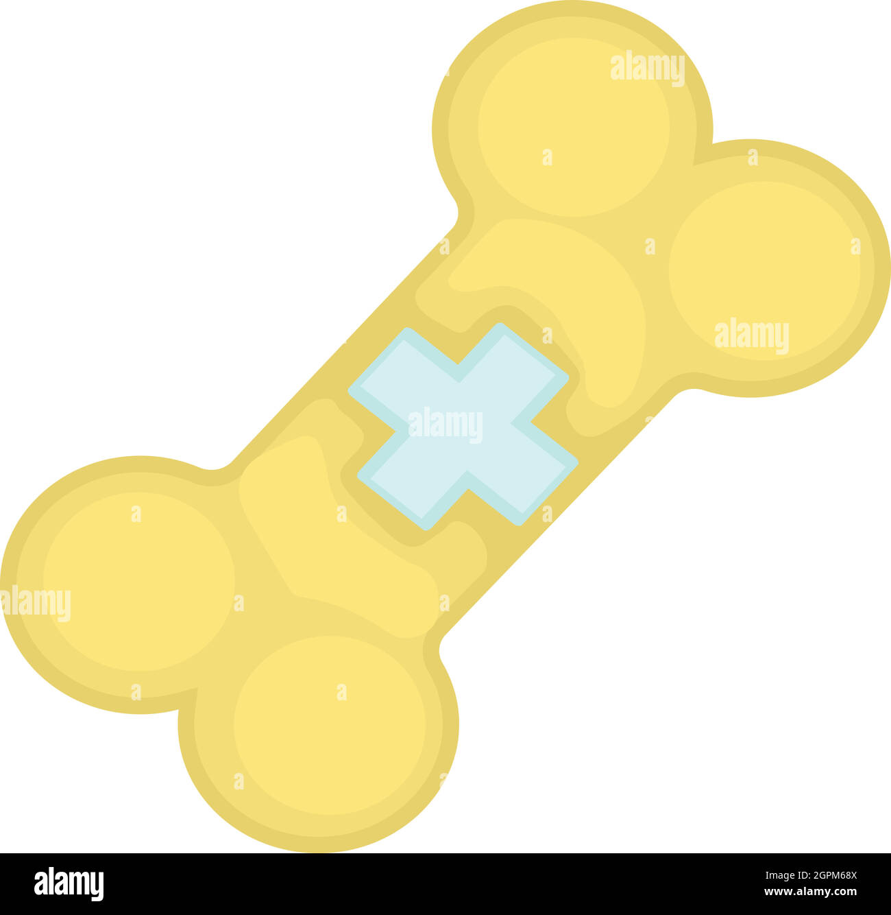 Dog with bone logo Stock Vector Images - Alamy