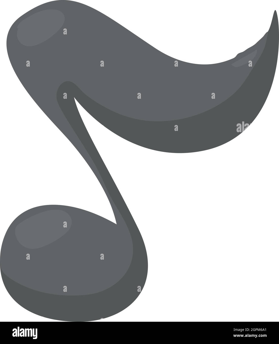 Music note icon, cartoon style Stock Vector Image & Art - Alamy