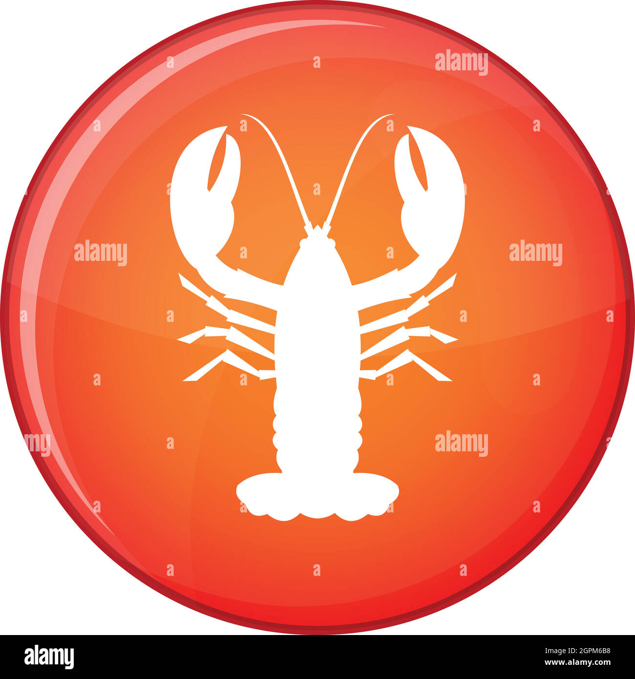 Crayfish icon hi-res stock photography and images - Alamy