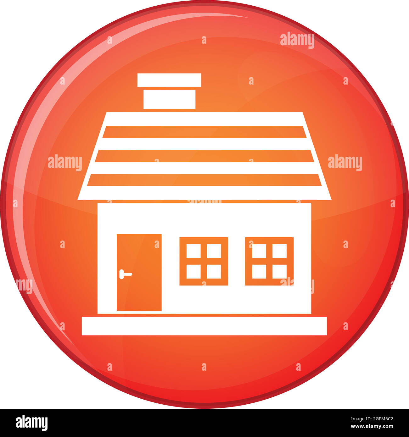 One storey residential building Stock Vector Images - Alamy
