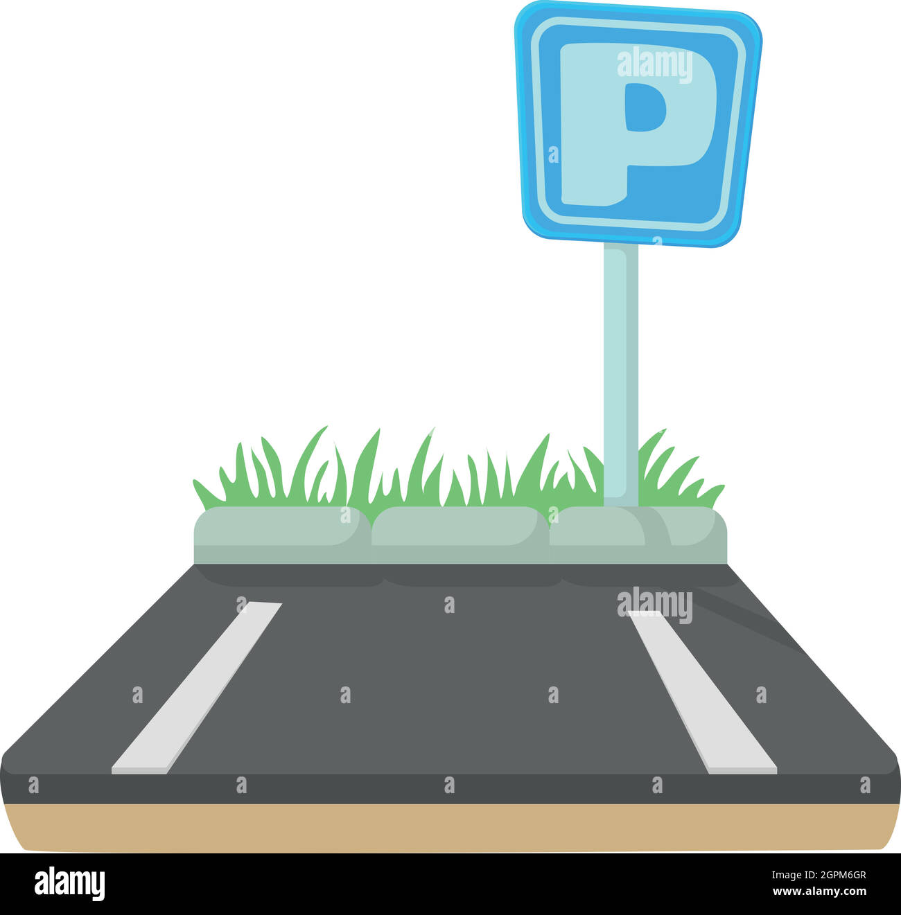 Parking marking Stock Vector Images - Alamy