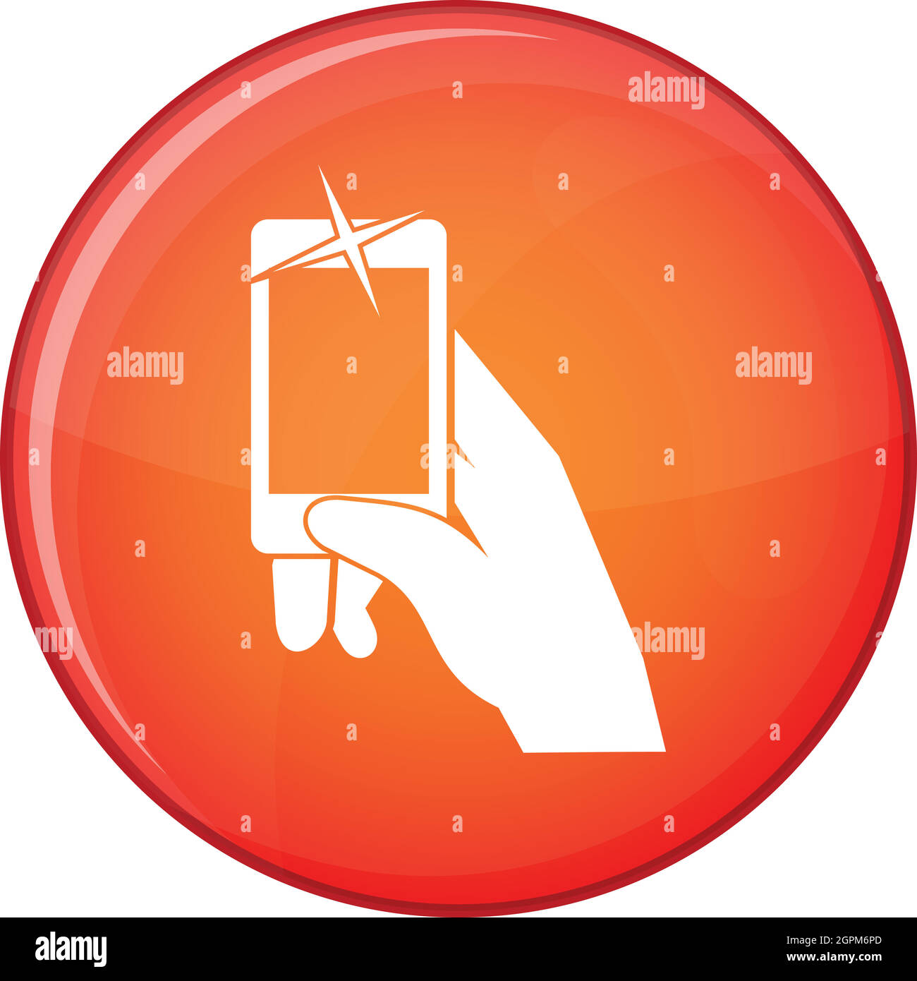Hand taking pictures on cell phone icon Stock Vector Image & Art - Alamy