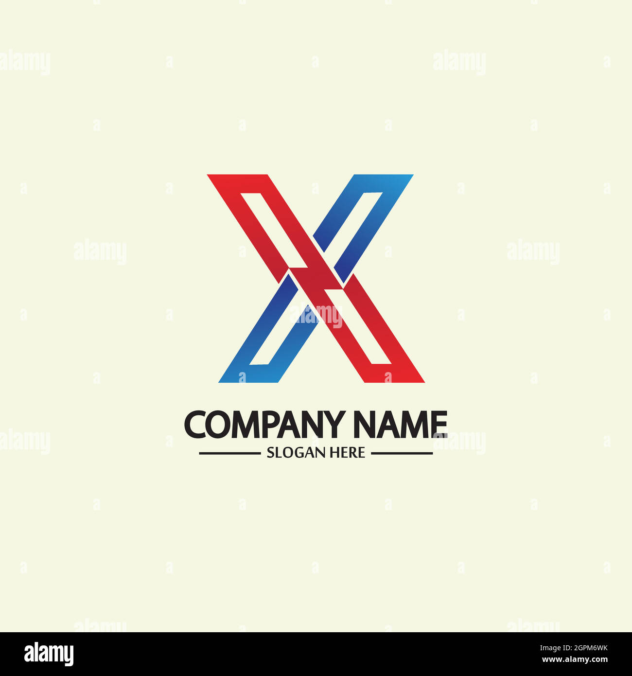 Red logo letter flying hi-res stock photography and images - Alamy