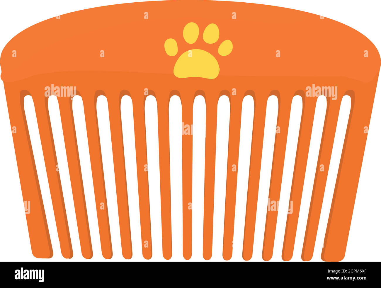 Pet comb icon, cartoon style Stock Vector Image & Art - Alamy