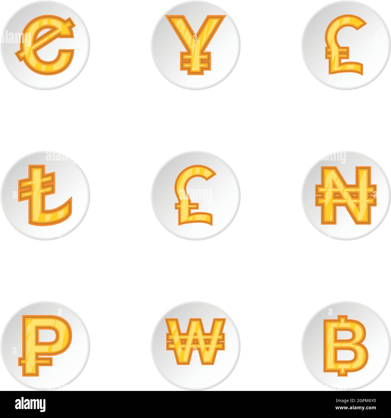 Money icons set, cartoon style Stock Vector Image & Art - Alamy