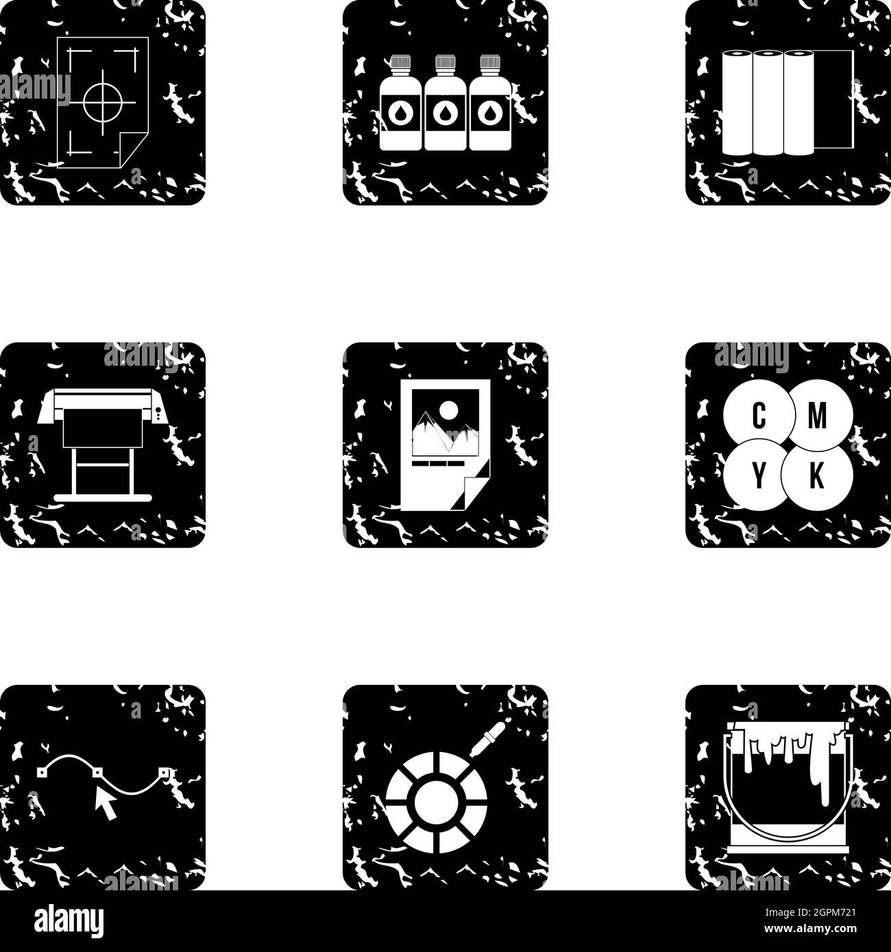 Polygraphy design hi-res stock photography and images - Alamy