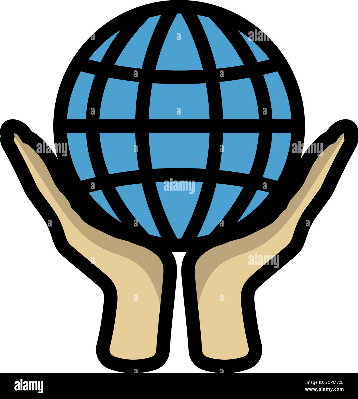 Earth planet protect hands holding Stock Vector Images - Alamy Earth planet protect hands holding Stock Vector Images - Alamy