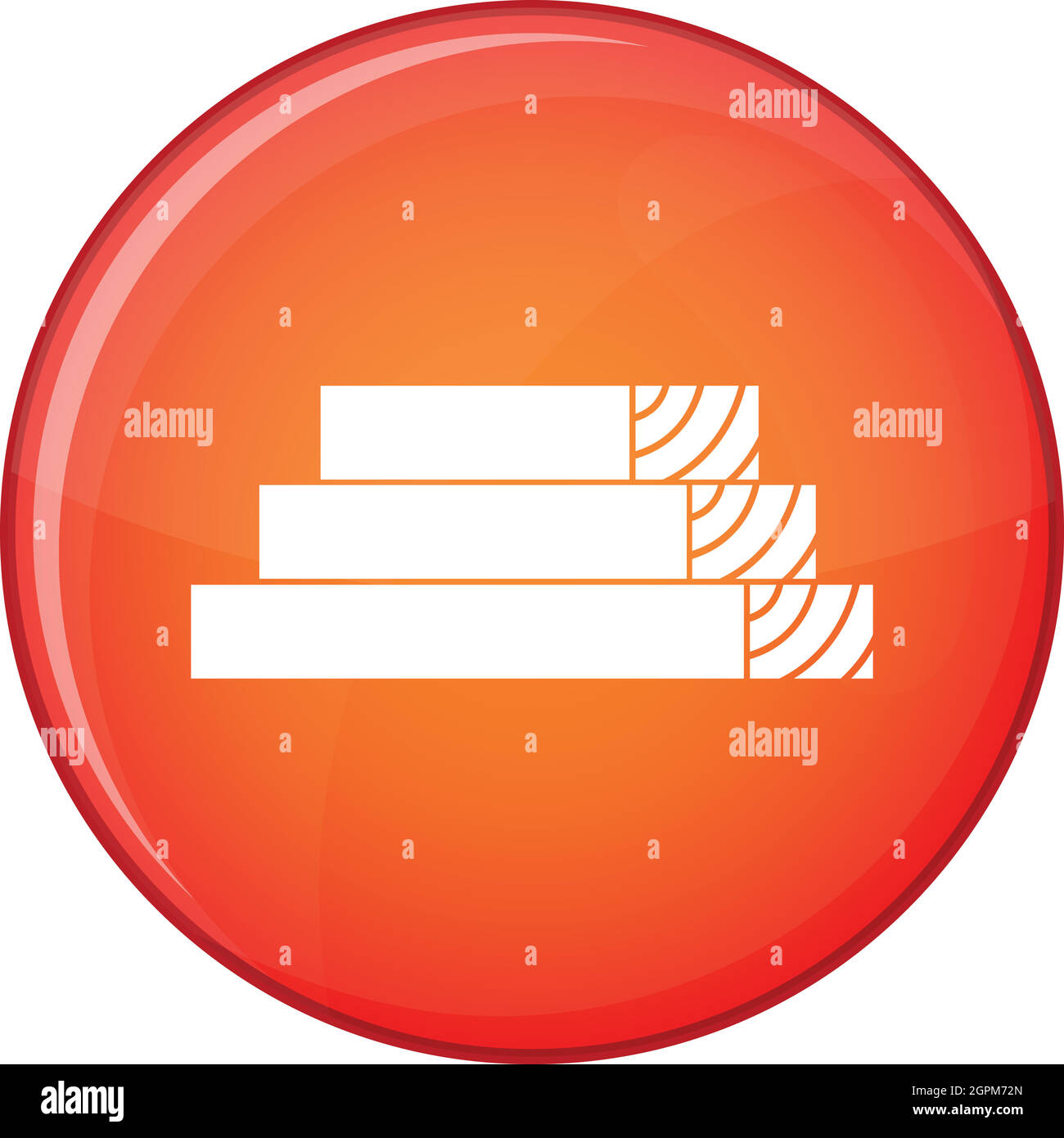 Flat wooden piece Stock Vector Images - Alamy