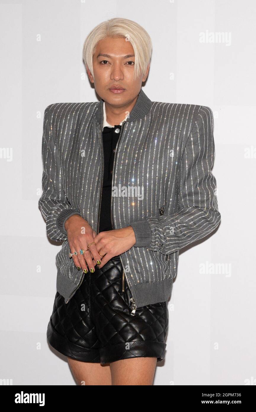 Bryan Boy attends the Balmain Festival as part of Paris Fashion Week ...