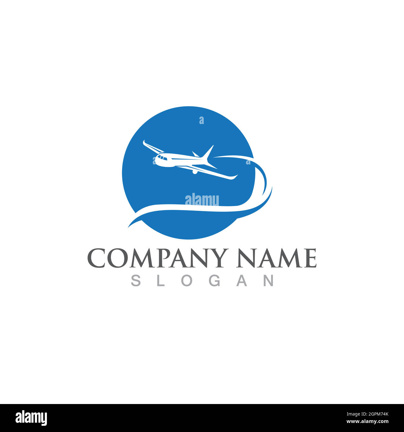 Aeroplane logo icon vector illustration template Stock Vector Image ...