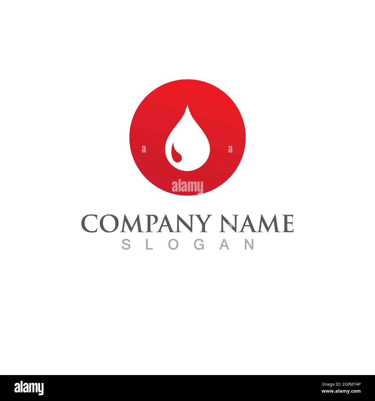 Blood drop vector hi-res stock photography and images - Alamy