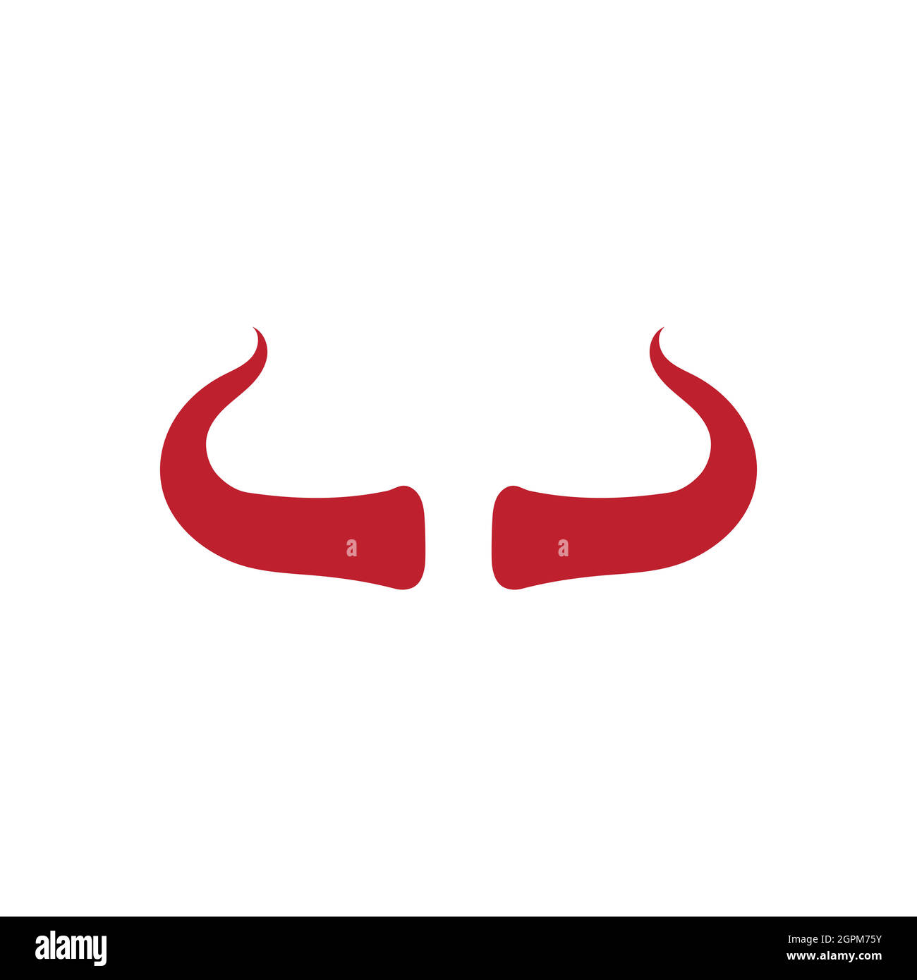 Devil horn Vector icon Stock Vector Image & Art - Alamy