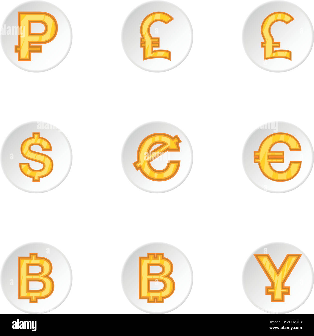 Finance icon collection Stock Vector Images - Alamy