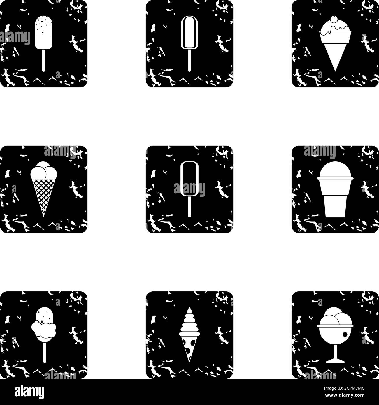 Set sweets vanilla Stock Vector Images - Alamy