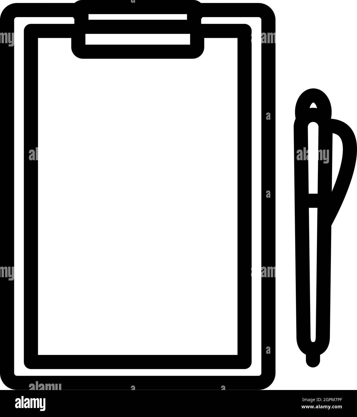 Icon Of Tablet And Pen Stock Vector Image & Art - Alamy