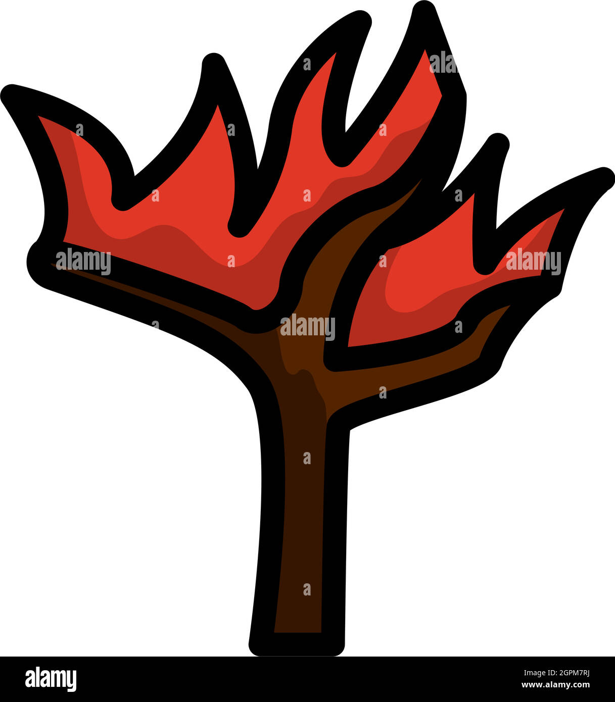 Wildfire hot Stock Vector Images - Alamy