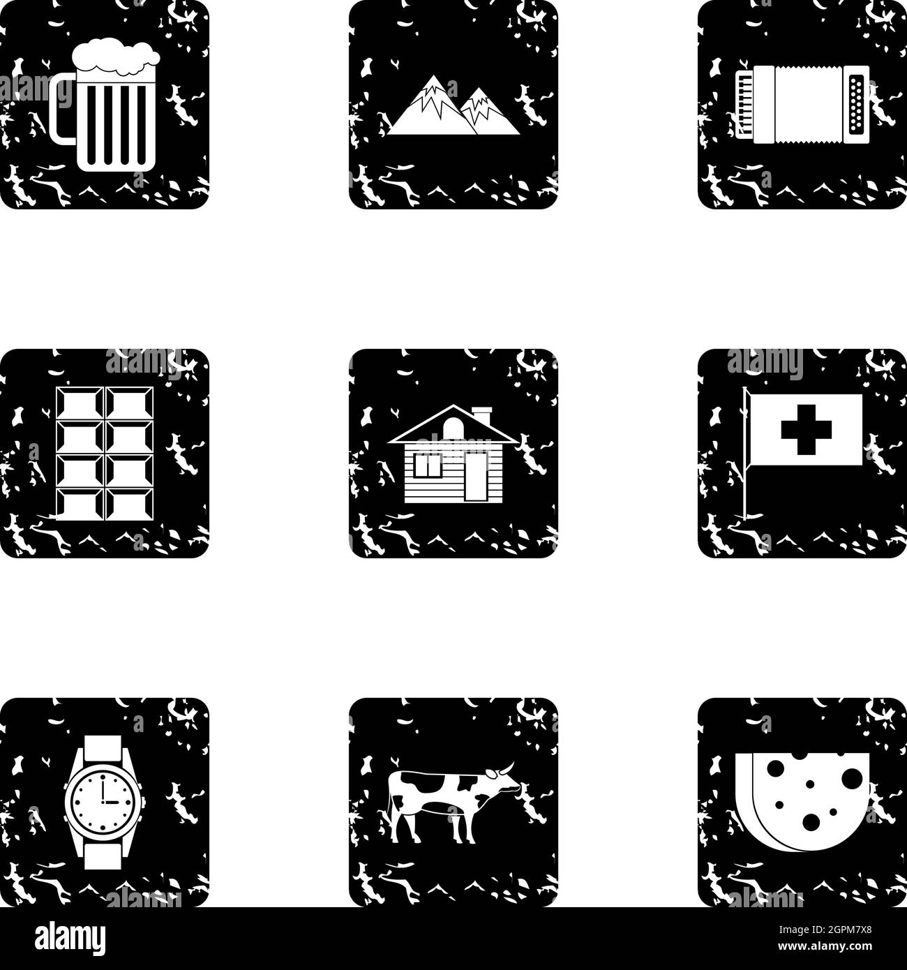 Country holiday home in Black and White Stock Photos & Images - Alamy