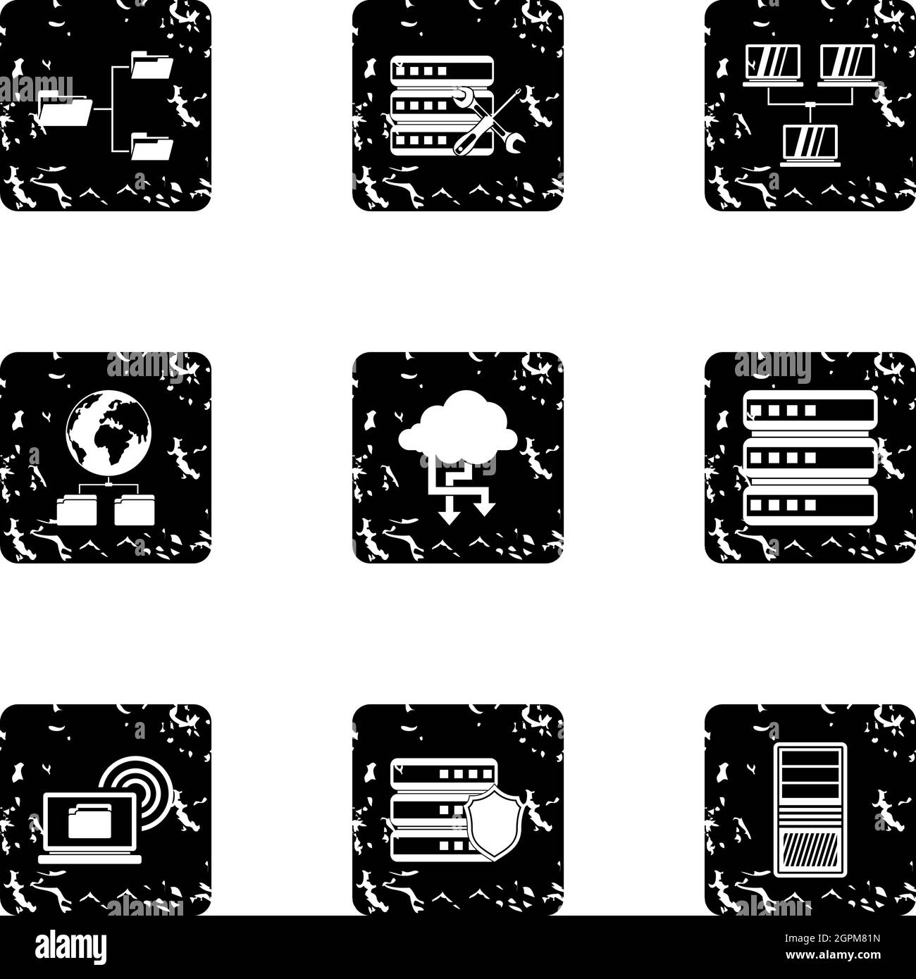 Data collection storage Stock Vector Images - Alamy