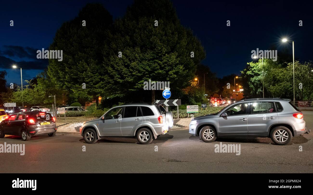 Frustrated motorists queue hi-res stock photography and images - Alamy