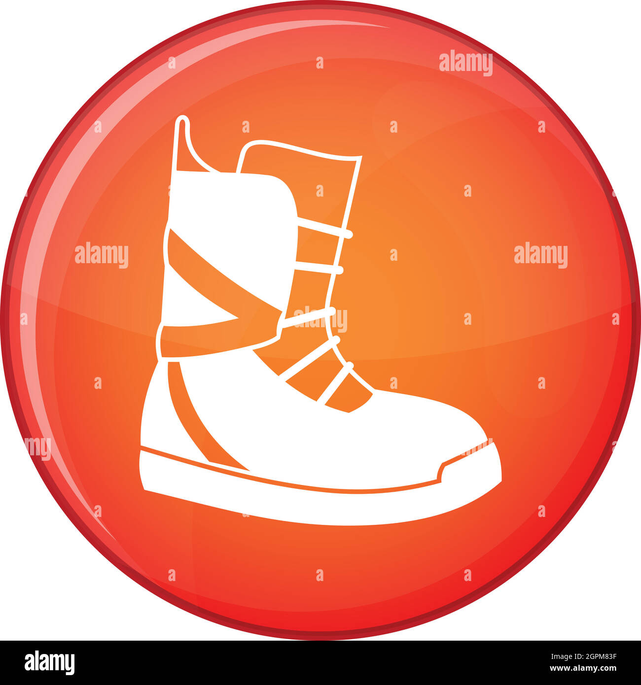 Boot symbol Stock Vector Images - Alamy