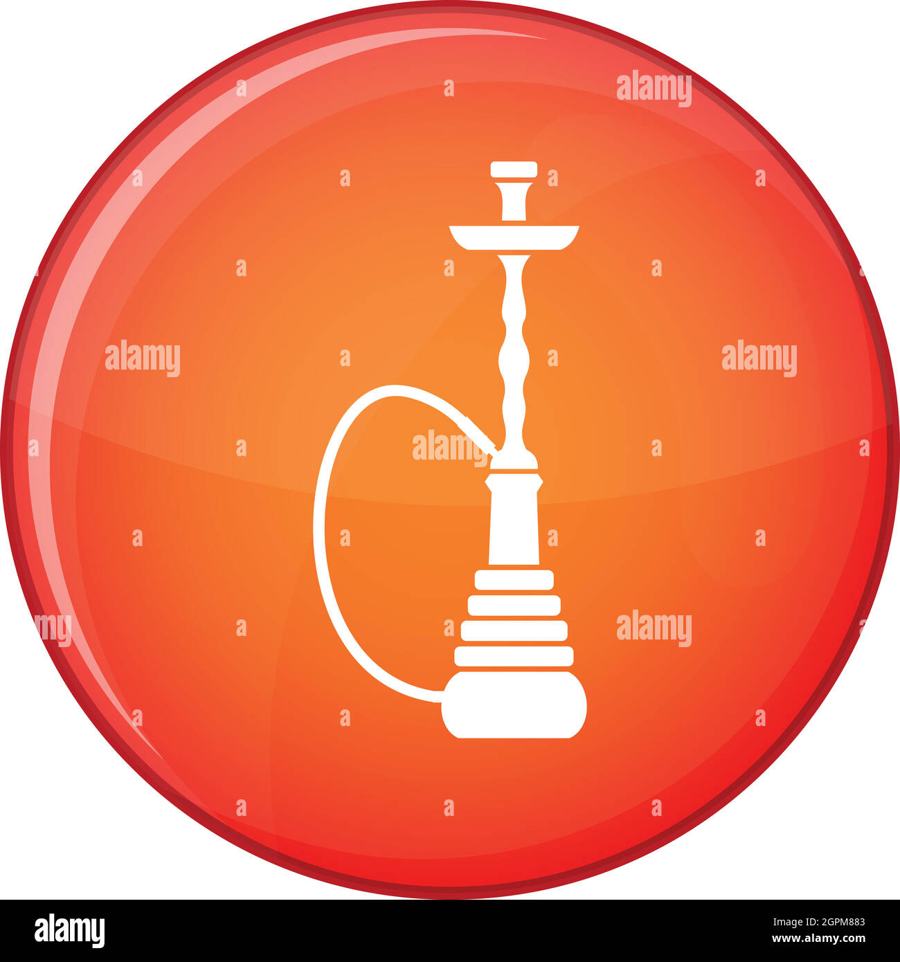 Hookah icon, flat style Stock Vector Image & Art - Alamy