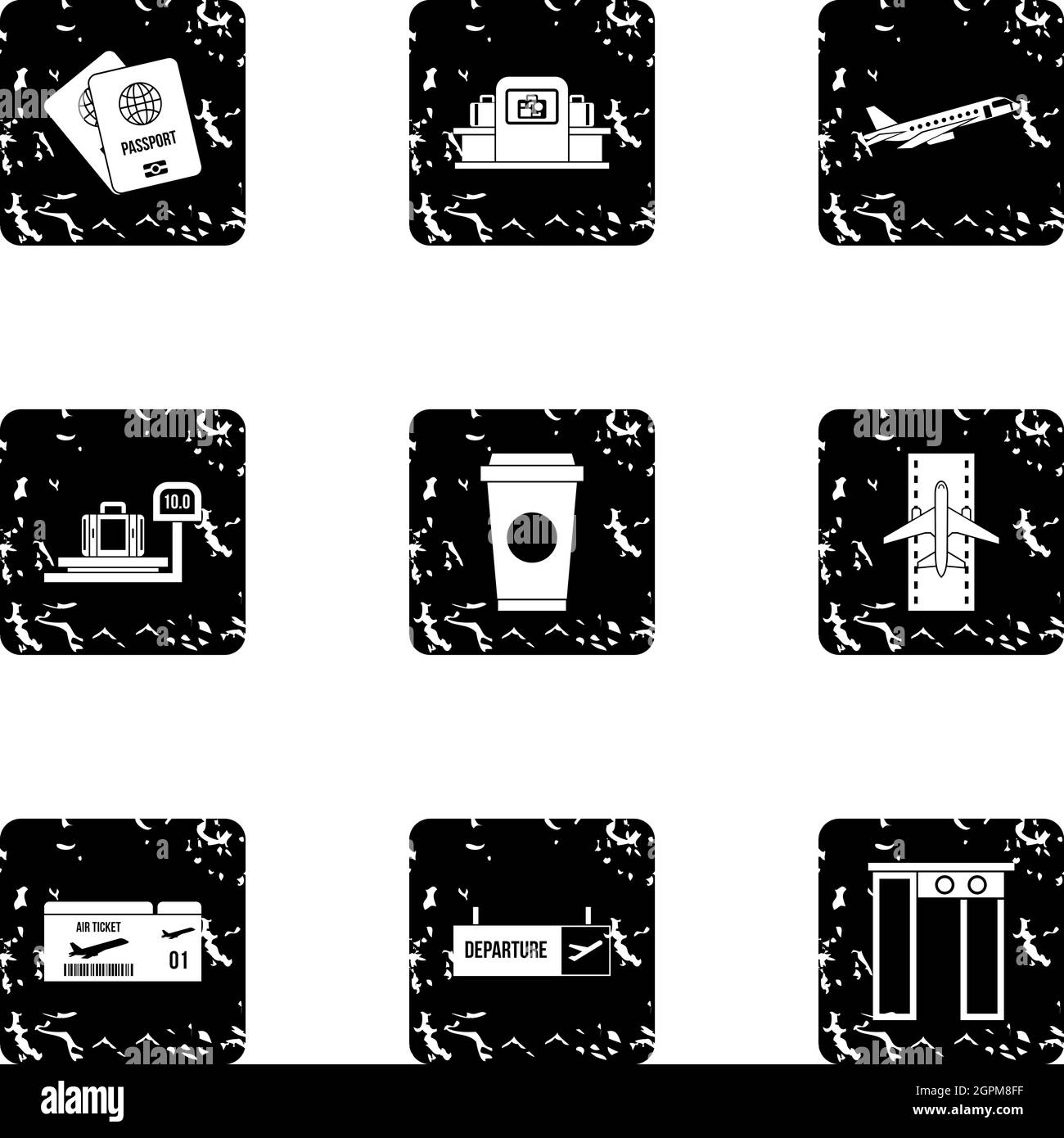 Airport attendant Black and White Stock Photos & Images - Alamy