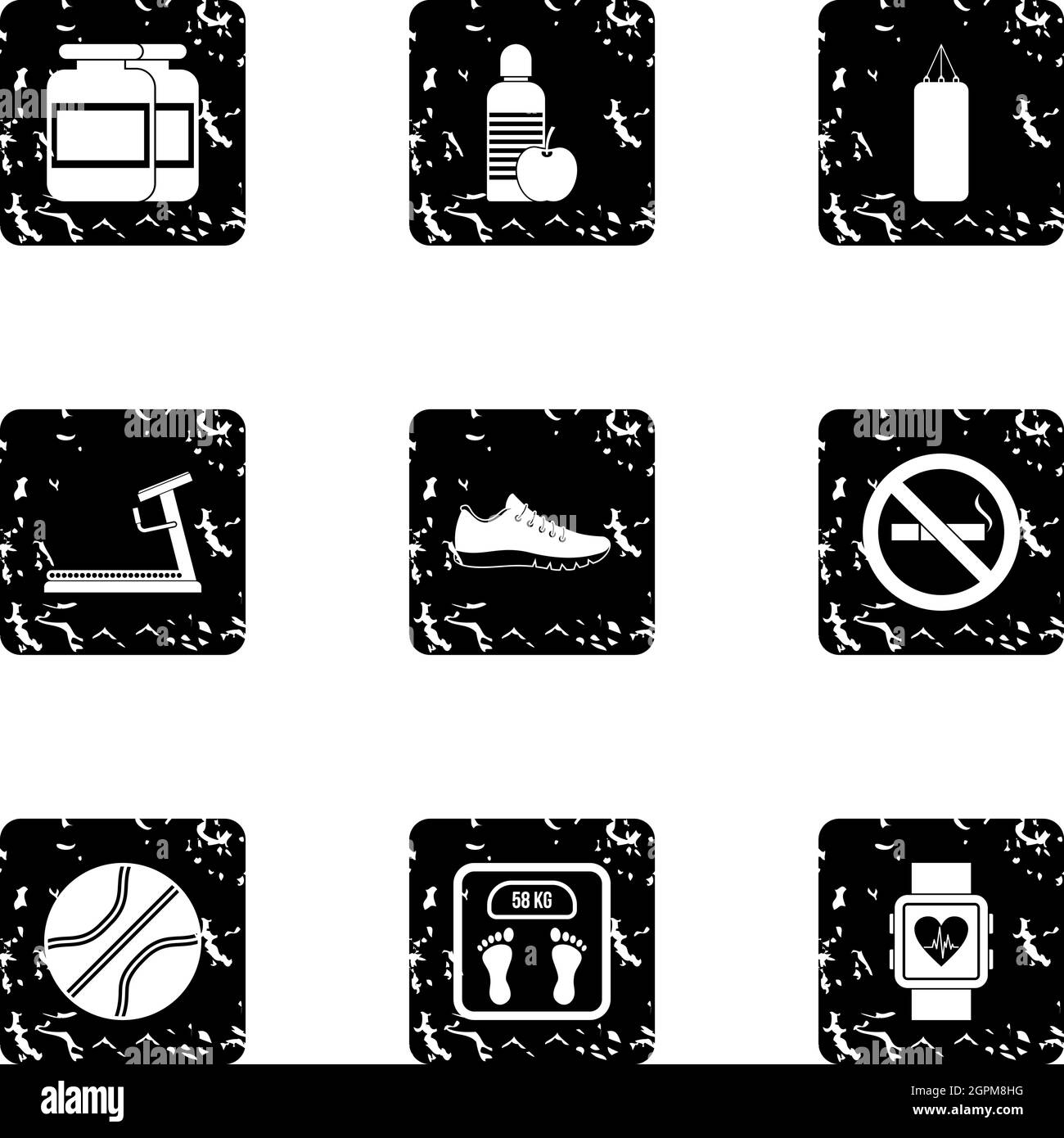 Pear icons set Black and White Stock Photos & Images - Alamy