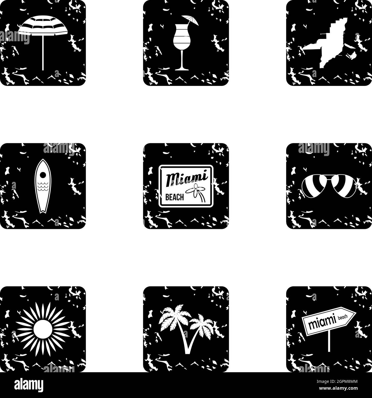 Set sun icon in Black and White Stock Photos & Images - Alamy