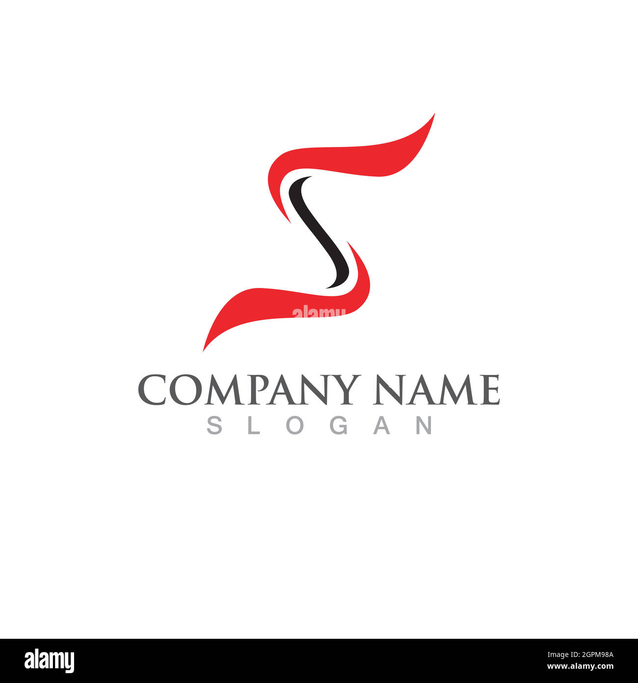 S letter logo hi-res stock photography and images - Alamy