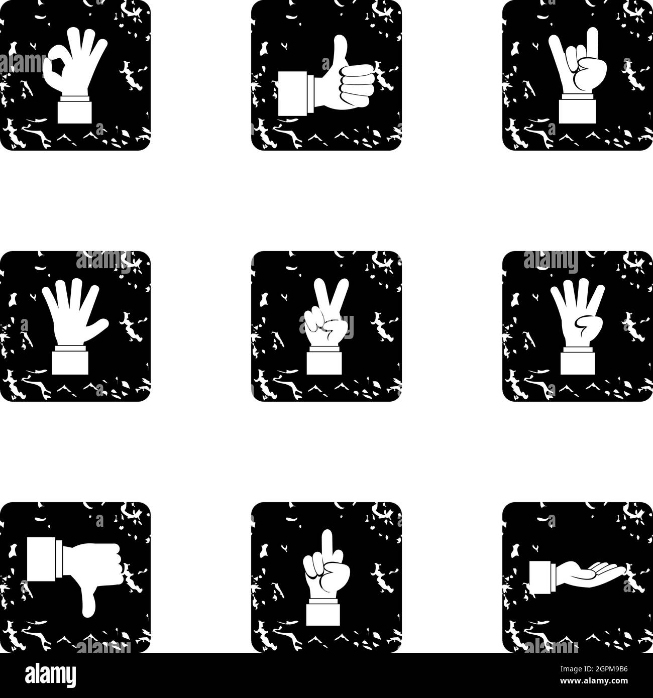 Middle finger drawing Stock Vector Images - Alamy