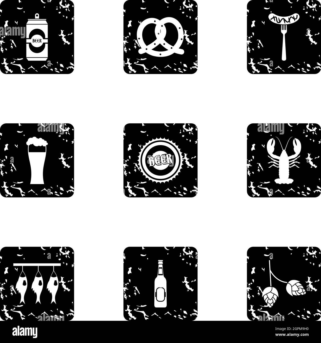 Pub symbol Black and White Stock Photos & Images - Alamy