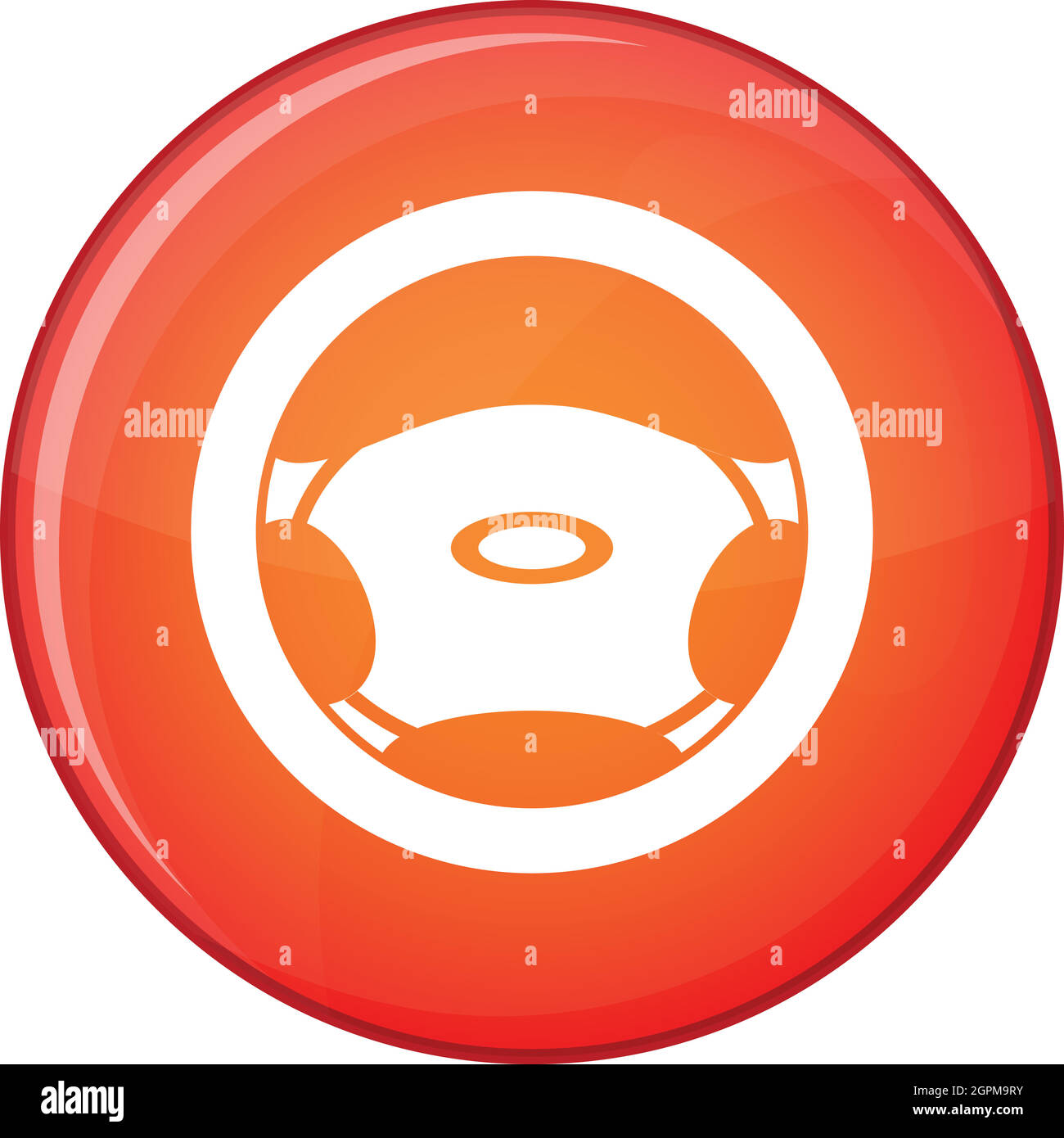 Steering, wheel icon, flat style Stock Vector Image & Art - Alamy