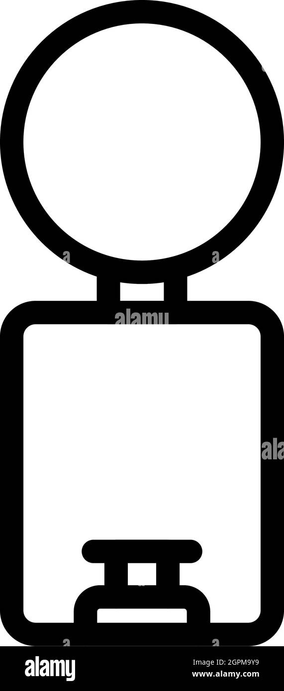 Trash can recycle icon Stock Vector Images - Alamy