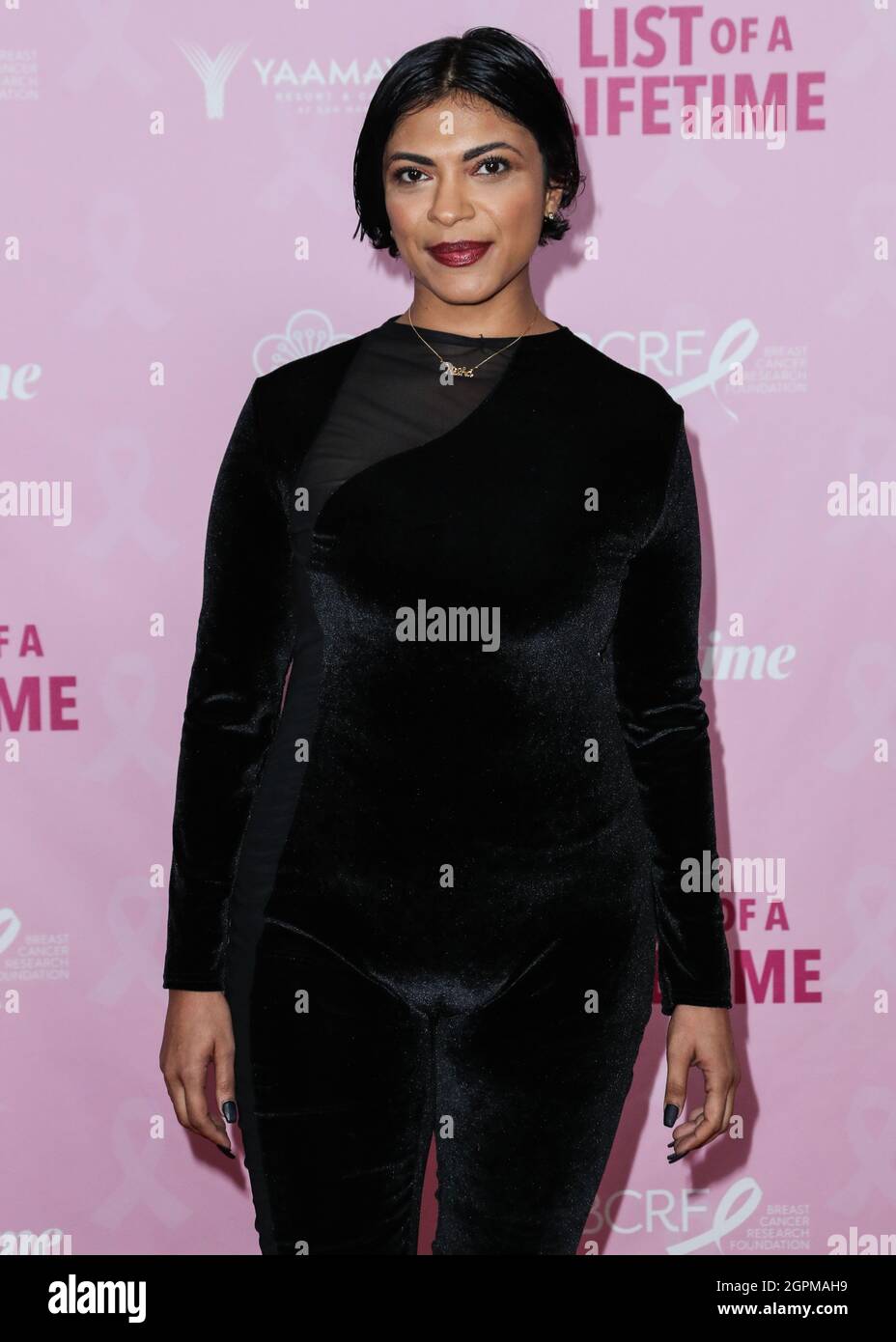 LOS ANGELES, CALIFORNIA, USA - SEPTEMBER 29: Musical artist Nisha ...