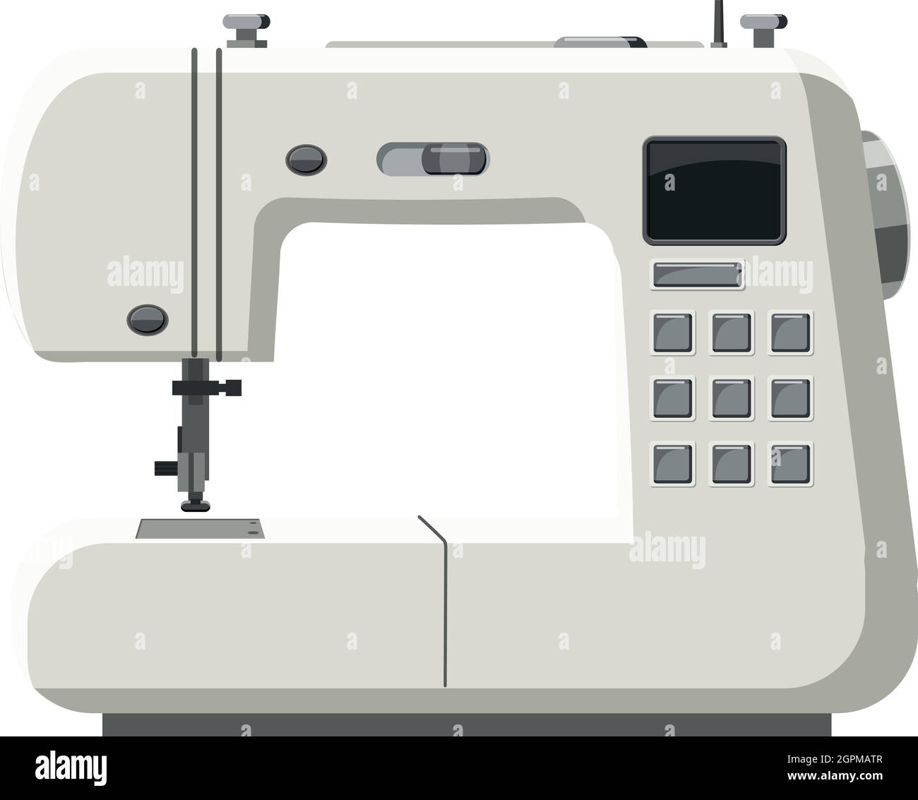Sewing machine icon, cartoon style Stock Vector Image & Art - Alamy