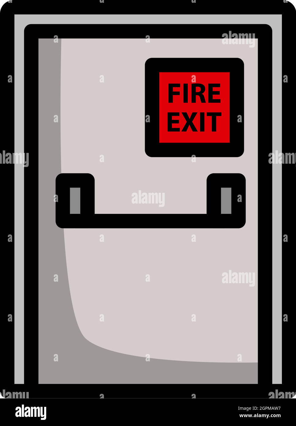 Fire exit symbol Stock Vector Images - Alamy