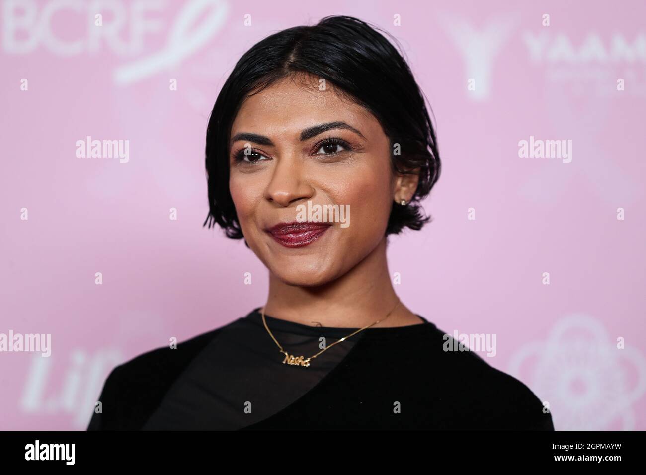 LOS ANGELES, CALIFORNIA, USA - SEPTEMBER 29: Musical artist Nisha ...